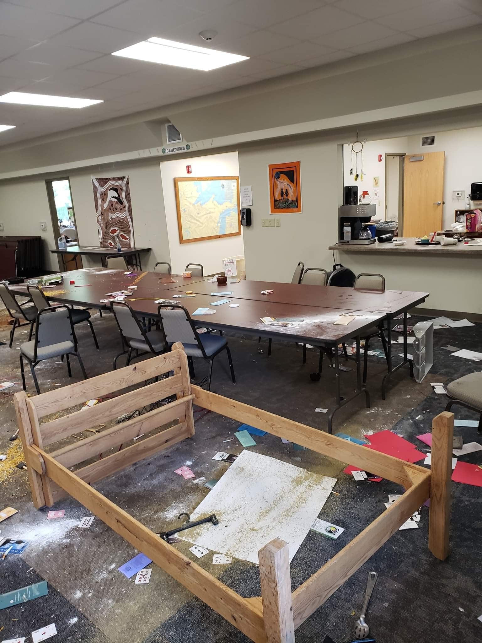 Bay Mills Indian Community Cultural Center Vandalized – 9&10 News