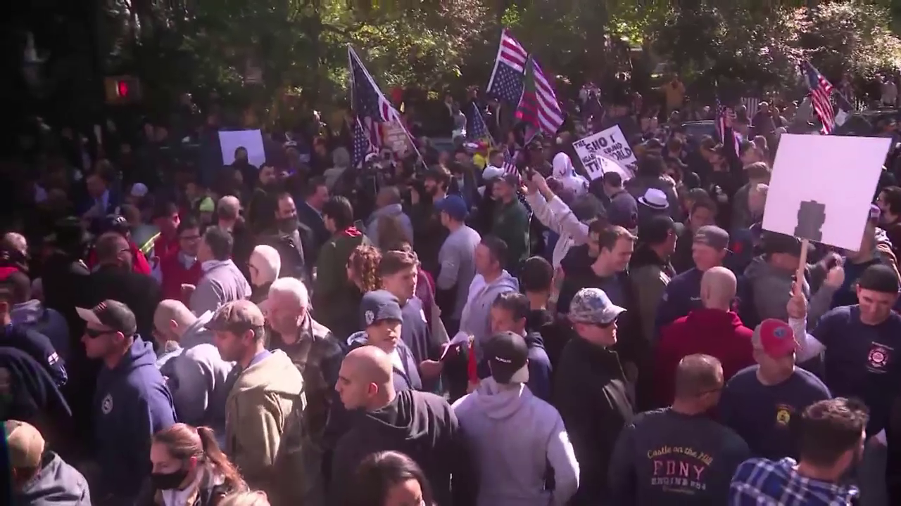 Protests In New York City As Vaccination Deadline Approaches – 9&10 News