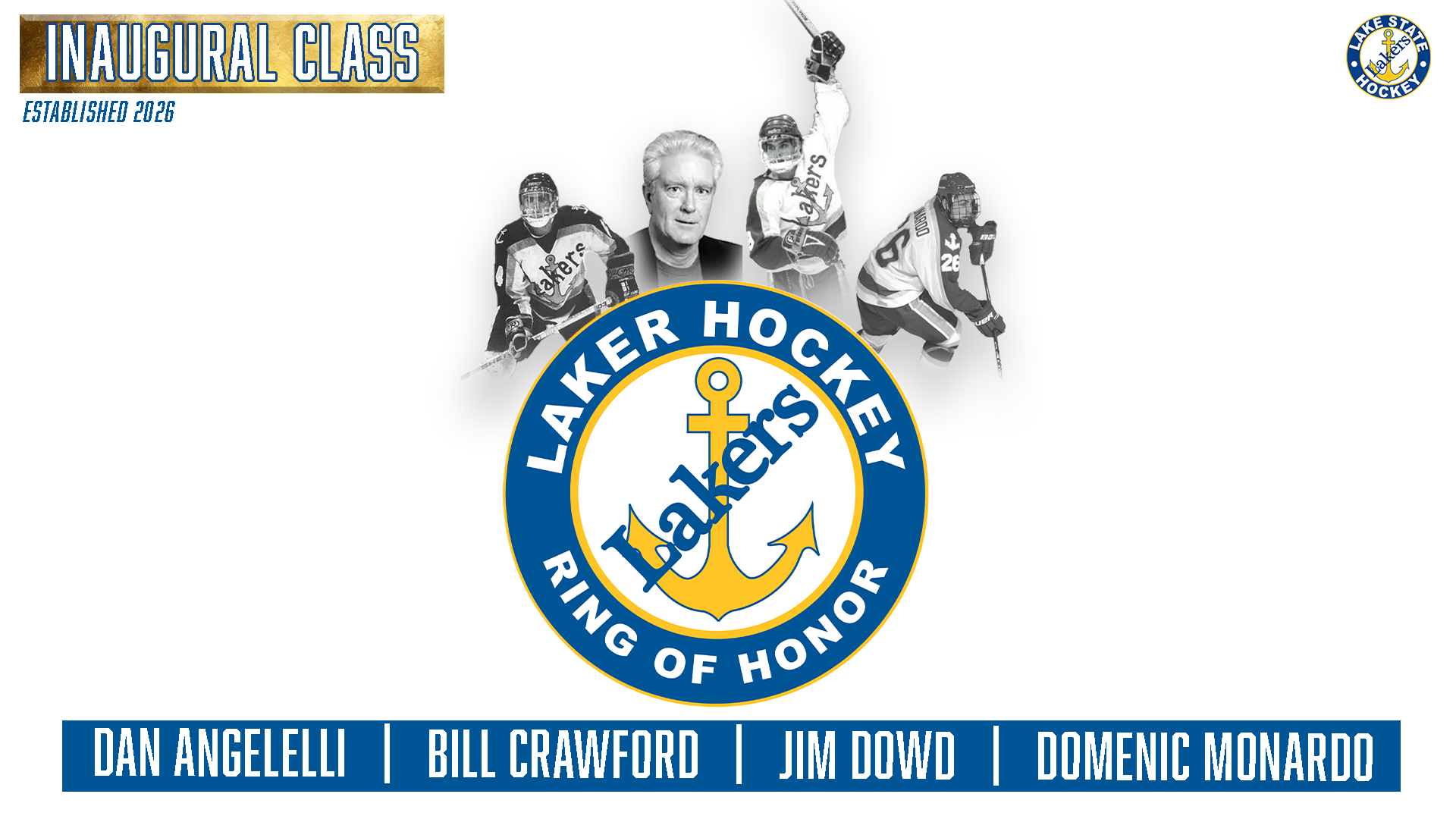 Lake Superior State University unveils Laker hockey ring of honor ...