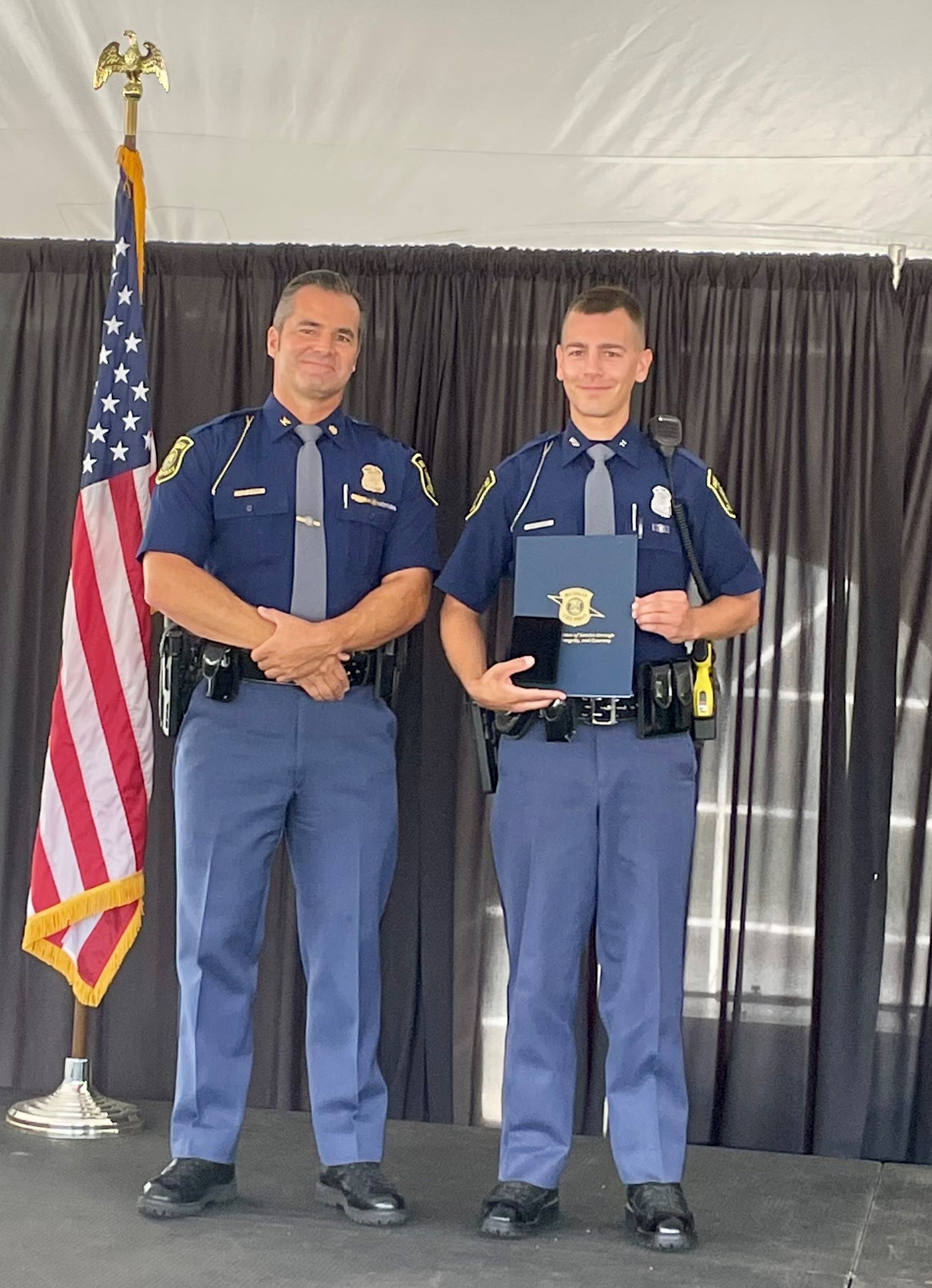 MSP: Cadillac Post Trooper Receives Bravery Award – 9&10 News