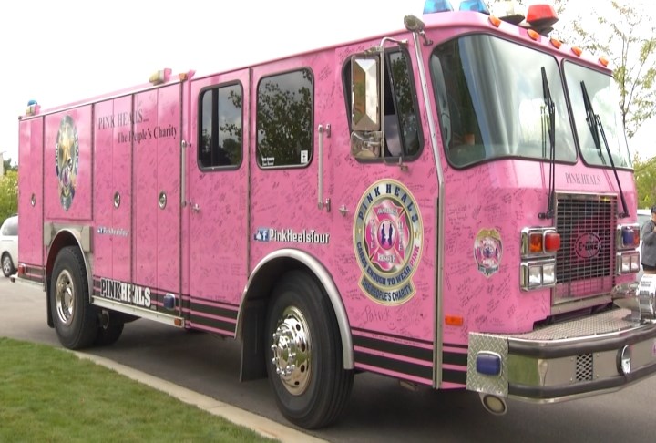 ‘Pink Heals Tour’ Visits Cowell Family Cancer Center in Traverse City ...
