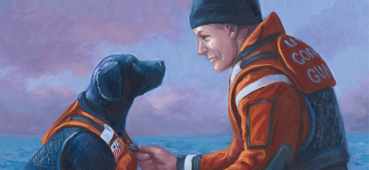 Coast Guard Morale Dog Inspires Children’s Book Series – 9&10 News