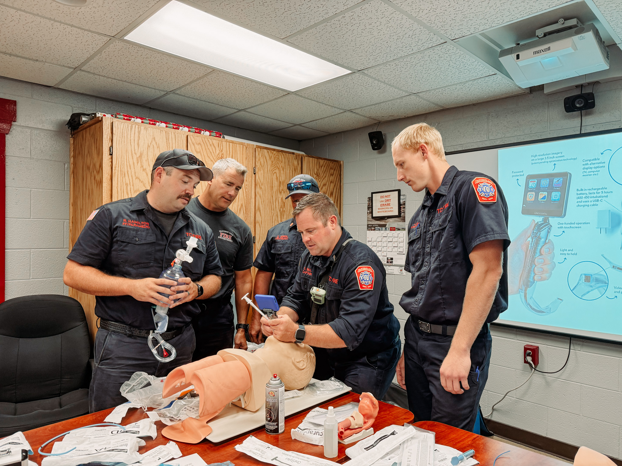 Traverse City Fire Department video laryngoscopes upgrades to improve ...
