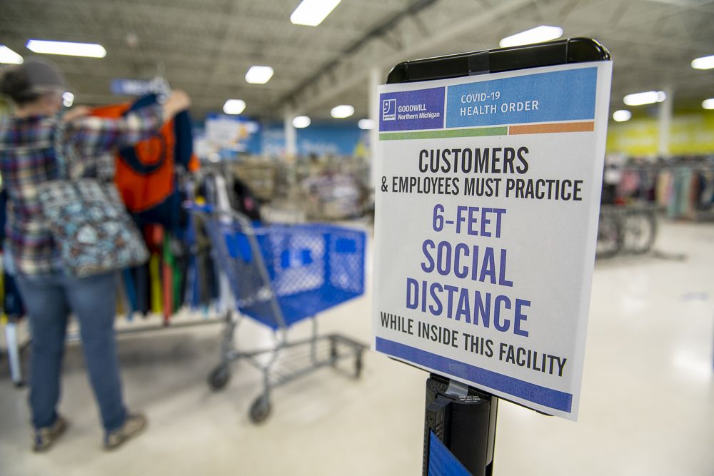 Goodwill Northern Michigan Thrift Stores Reopen with COVID-19 Safety ...