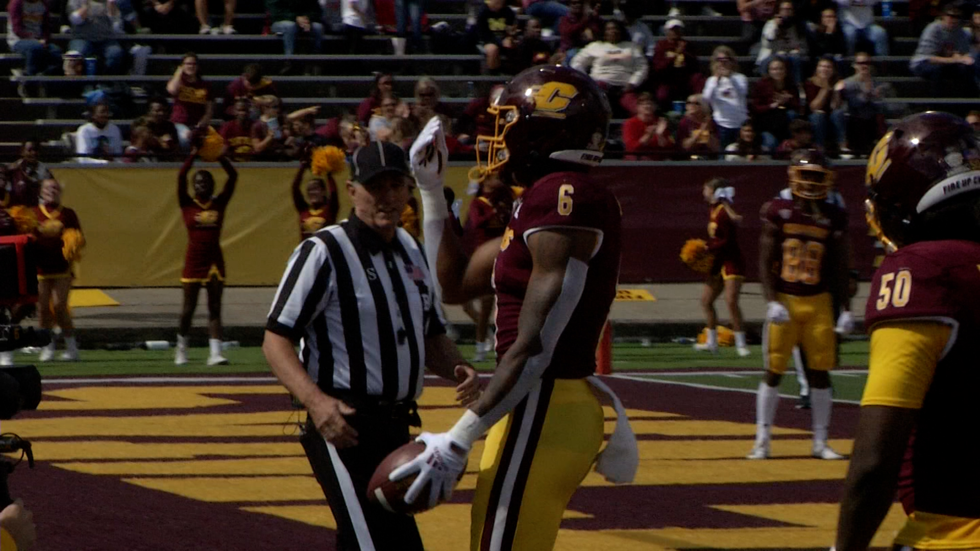 CMU Announces 2022 Football Schedule – 9&10 News