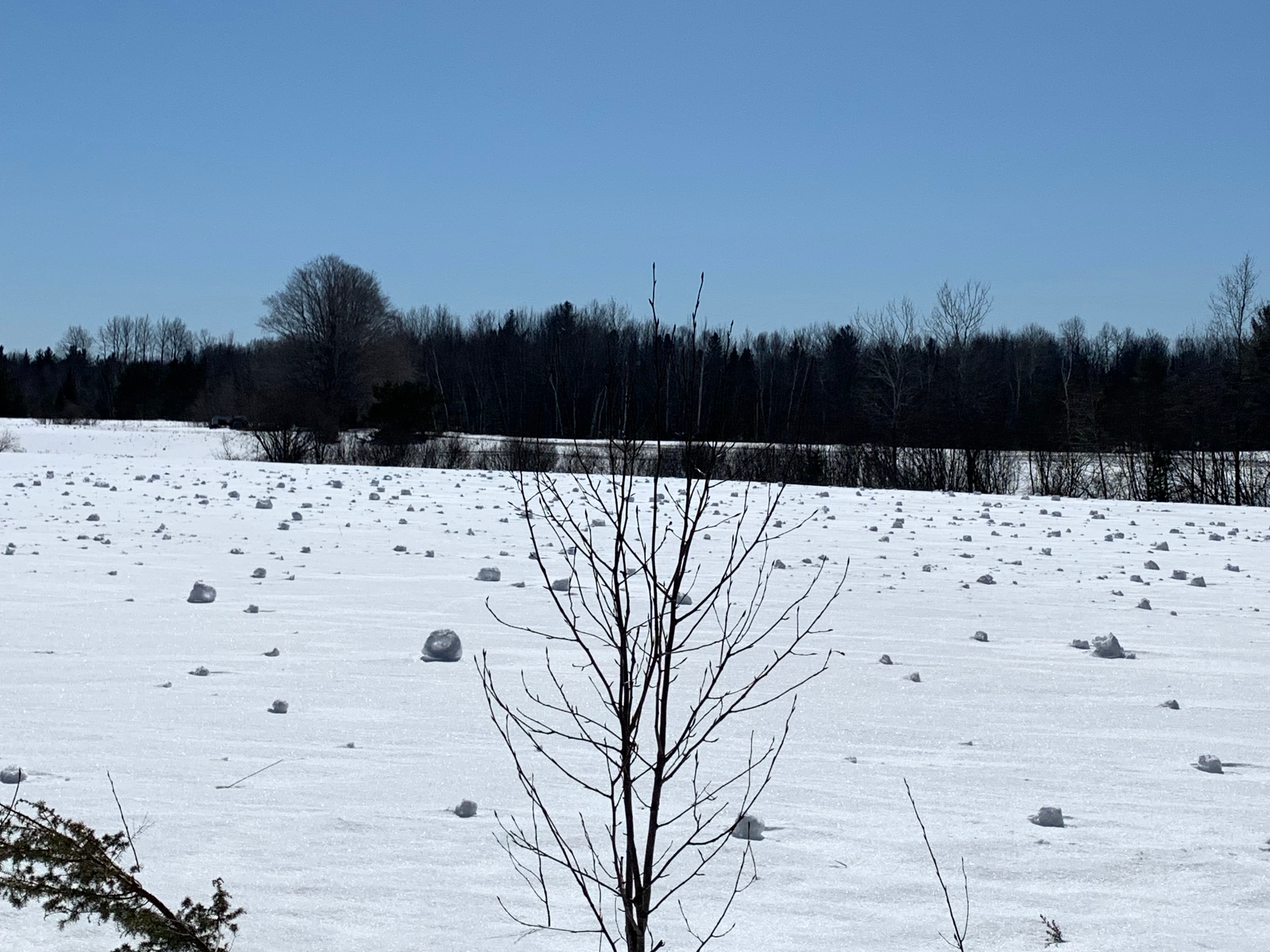 Mysterious Snow Balls Appear Near Cheboygan – 9and10News.com