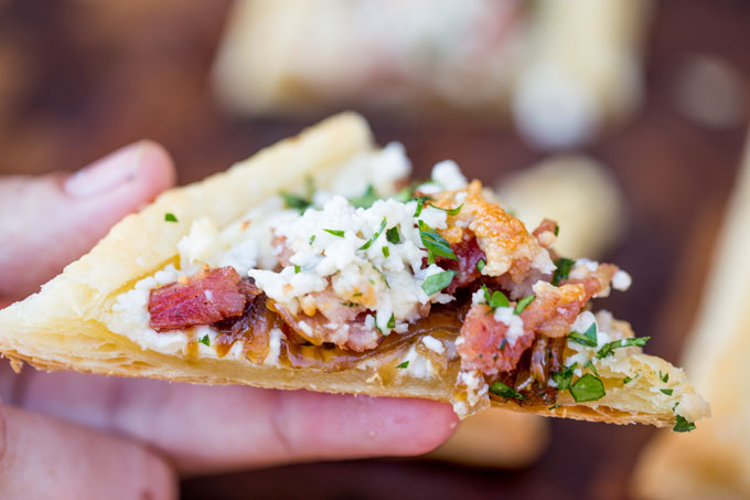 Michelle Cooks: Bacon Blue Cheese Caramelized Onion Tart – 9&10 News