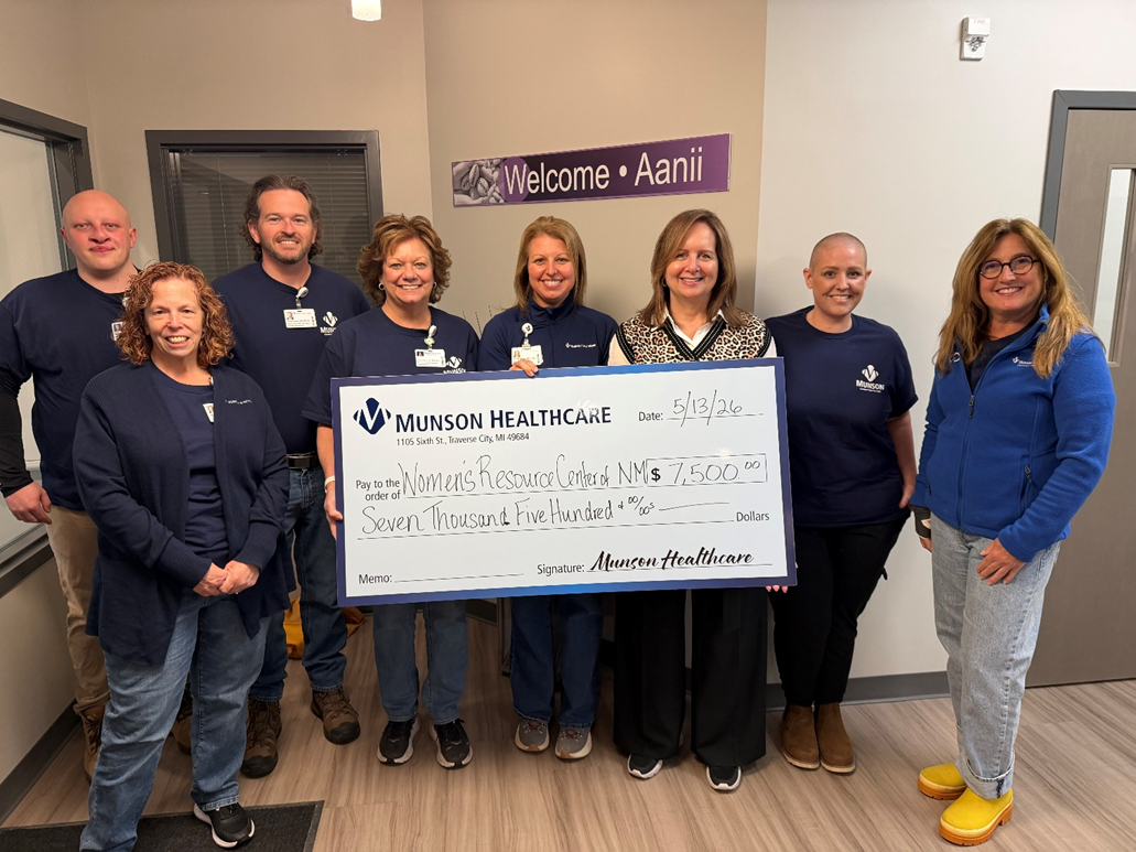 Munson Healthcare provides $7,500 for Women’s Resource Center mental ...
