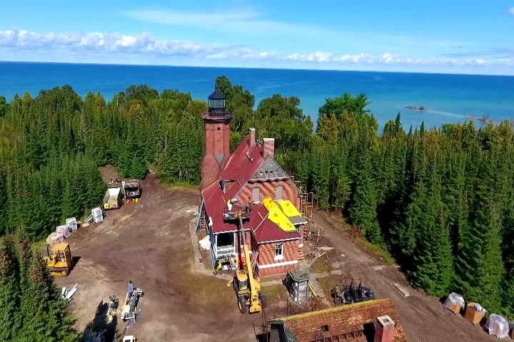 Preserving History: Saving the Lighthouse on Squaw Island Part 1 ...