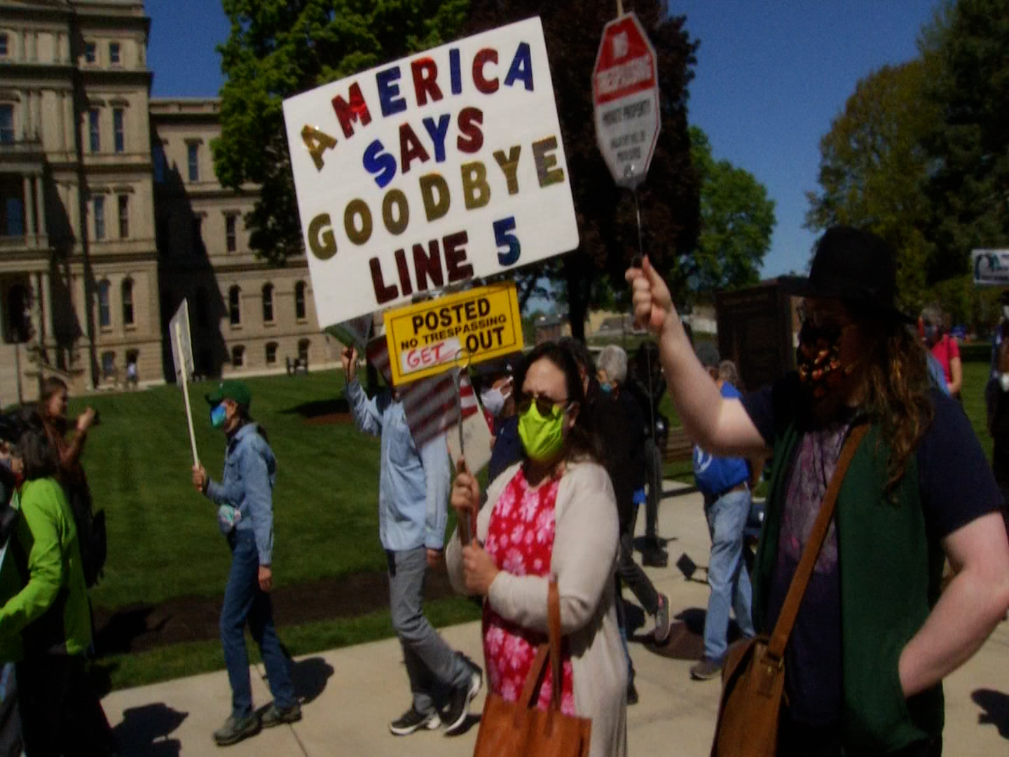 Line 5 Protests Held in Lansing – 9&10 News