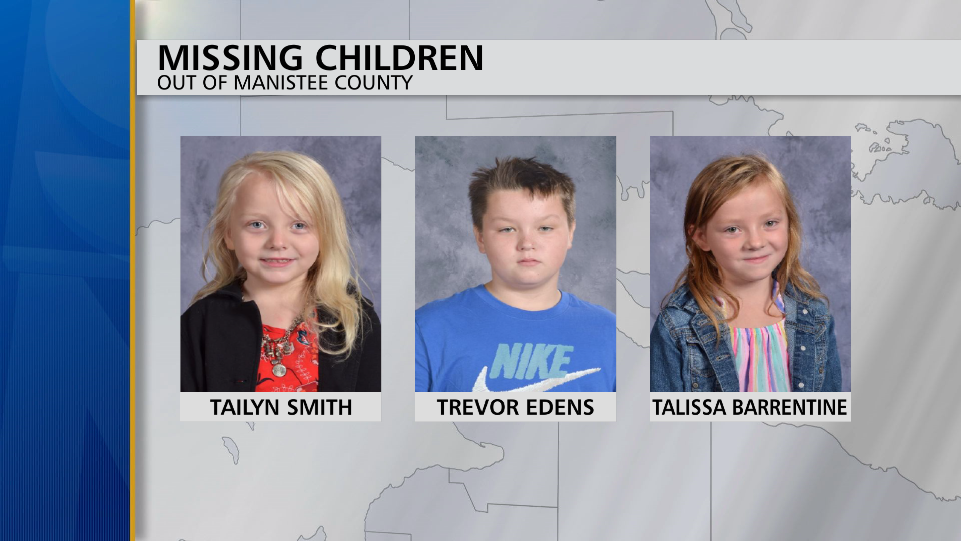 Police Seeking Help in Locating Three Missing Children – 9&10 News