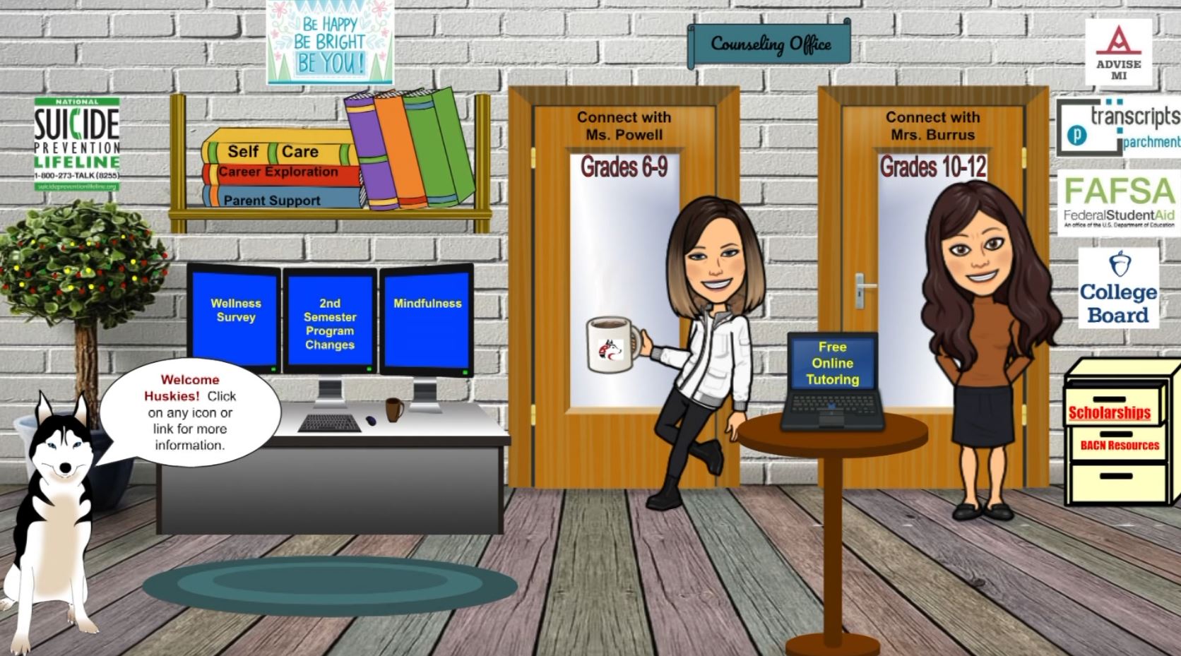 Benzie County Central Schools Offer Virtual Counseling for Grades 6 ...