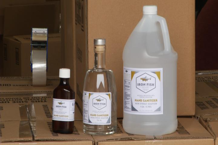 Iron Fish Distillery Making Hand Sanitizer For Health, Safety, Critical ...