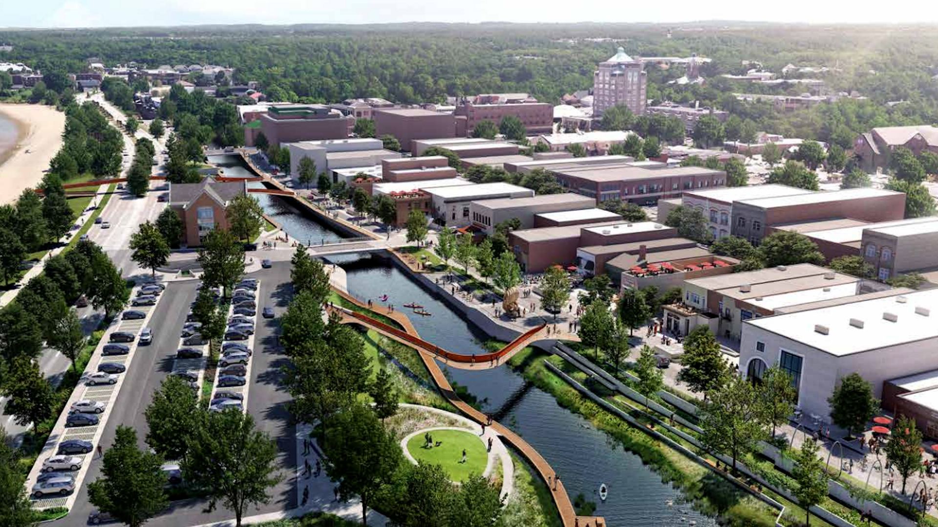 Traverse City Riverwalk project advances to next decision stage ...