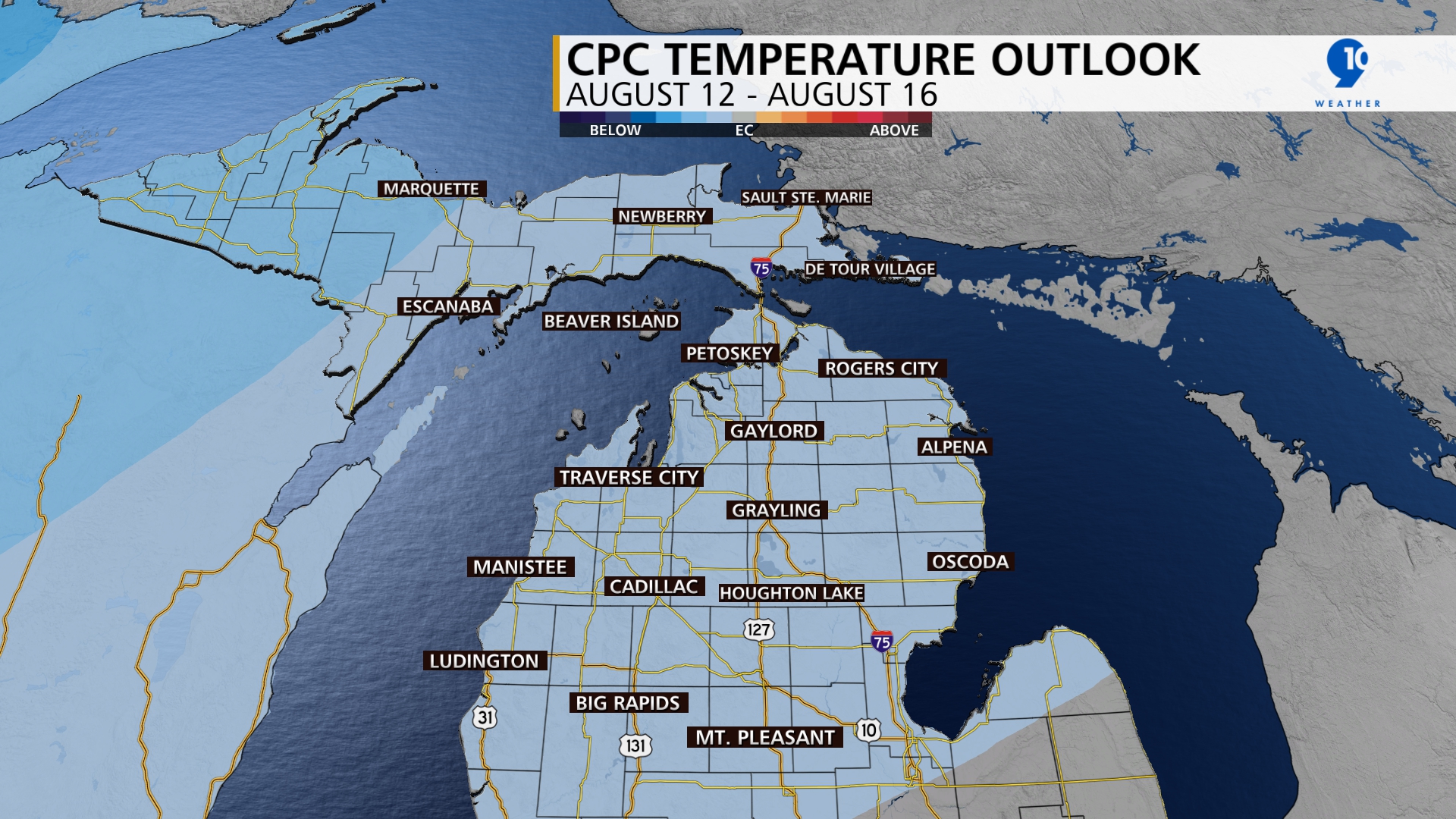 Here’s what to expect for August’s weather – 9&10 News