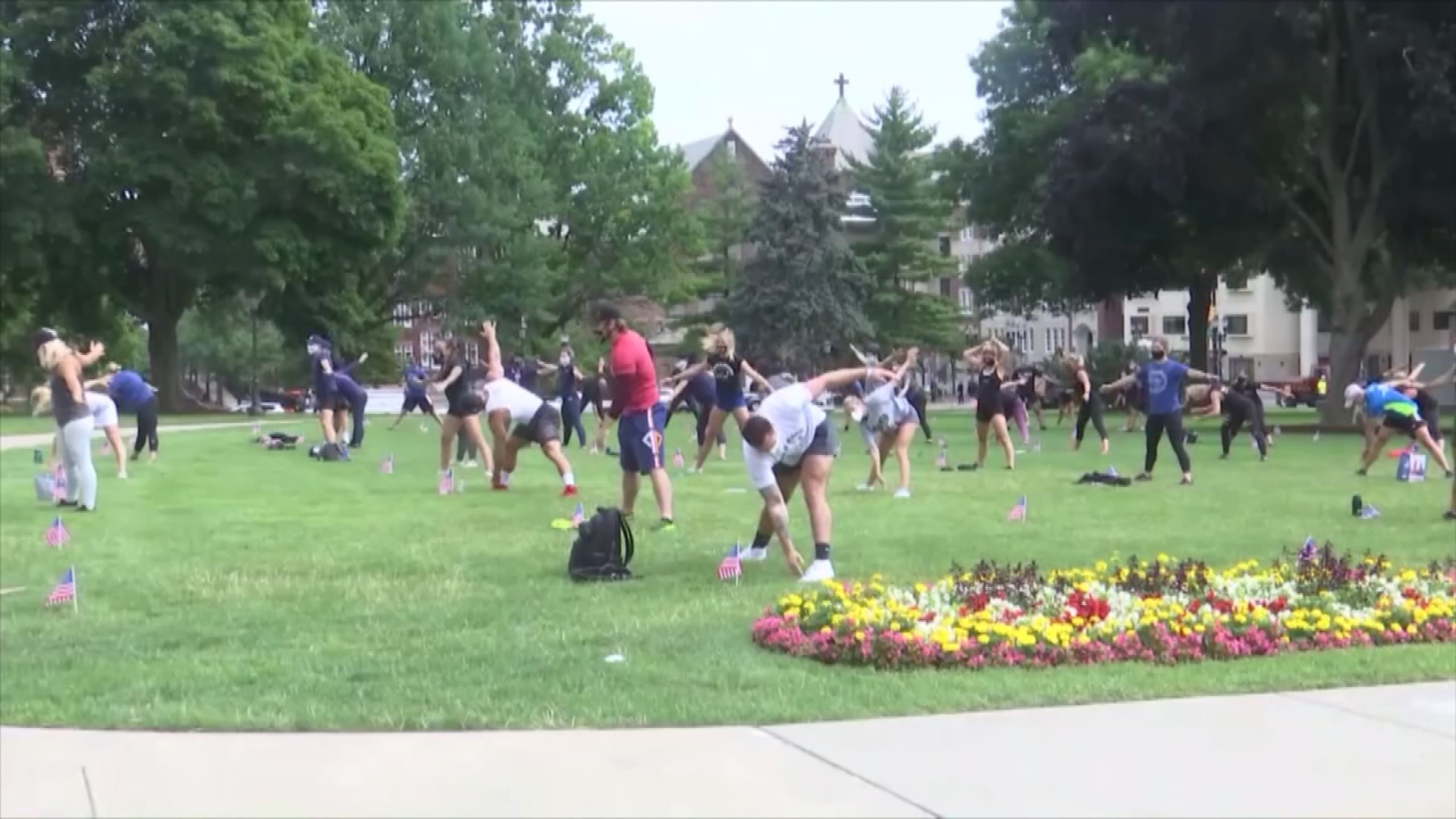 Group Gathers in Lansing to Protest Gym Closures – 9&10 News