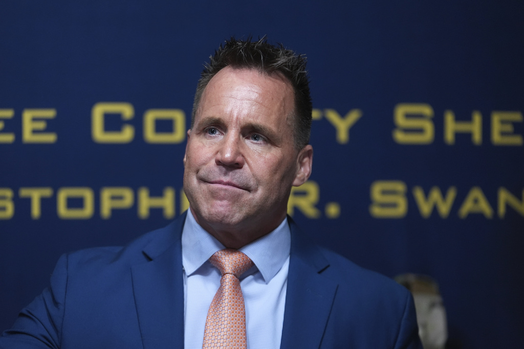 Chris Swanson, prominent sheriff and Democrat, announces run for ...