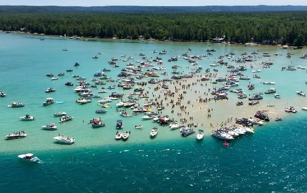 U.S. Coast Guard Captures Photos Of Torch Lake Fourth Of July ...