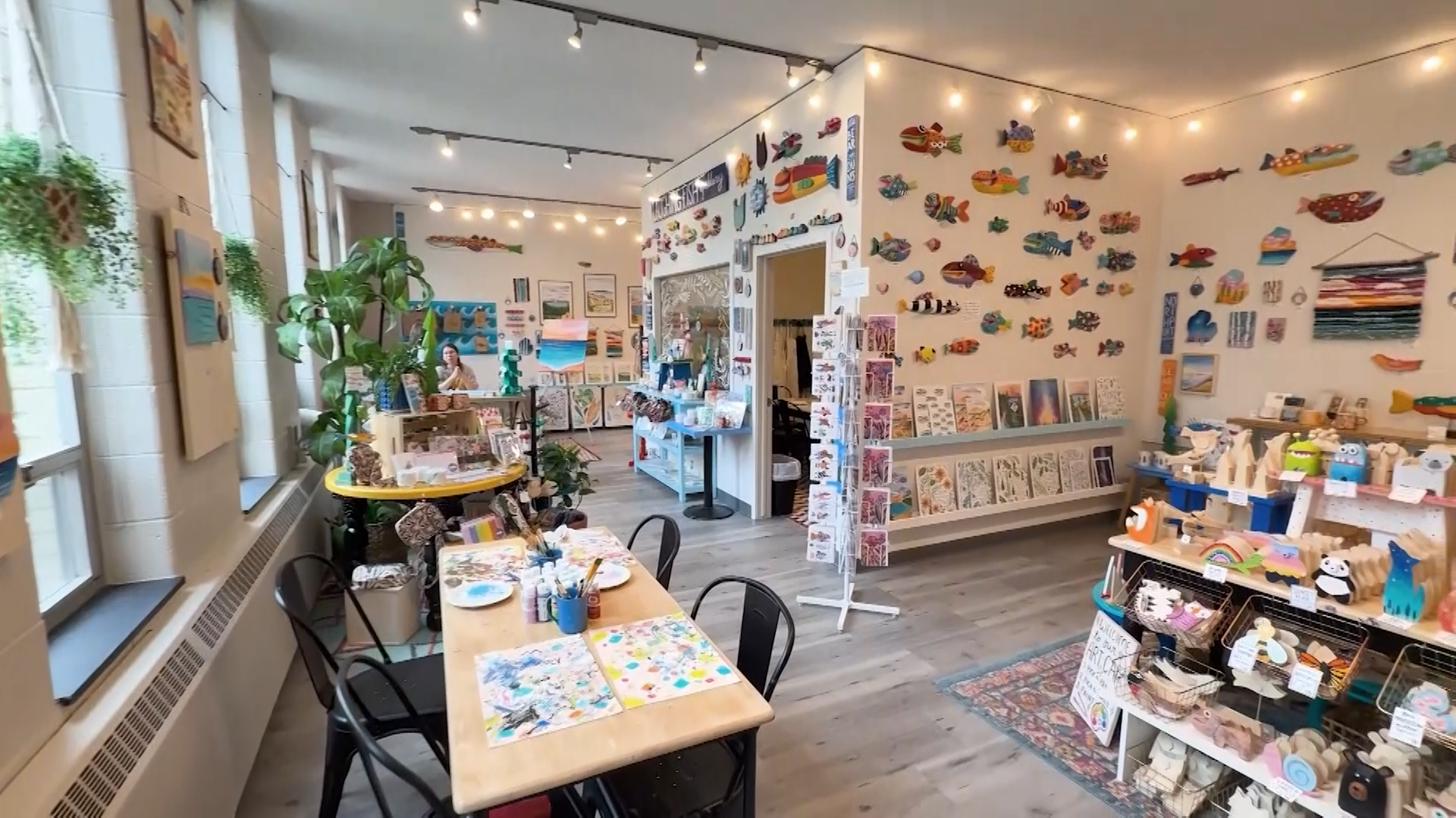 Laughing Fish Art Gallery features unique art and creative experiences ...