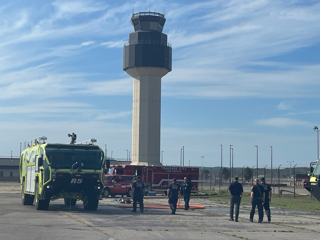 Fire at Cherry Capital Airport Part of Annual Training Exercise – 9&10 News