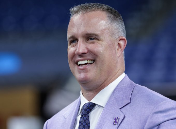 Former Northwestern coach Pat Fitzgerald takes helm at Michigan State ...