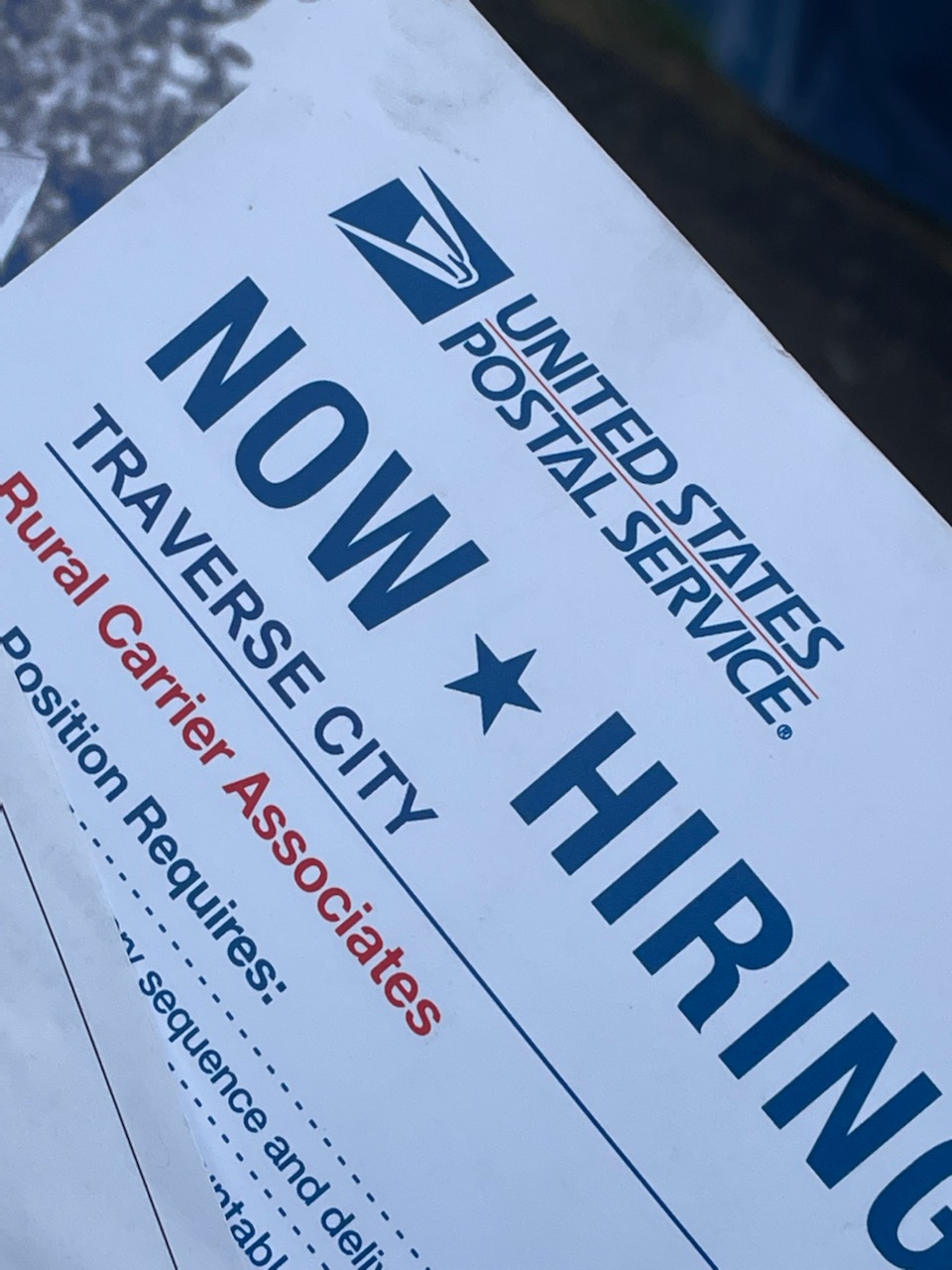 US Postal Service Hiring in Traverse City Region – 910News.com
