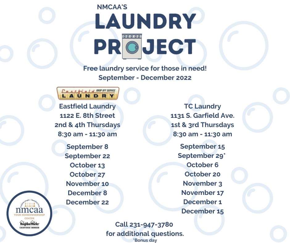 Free Laundry Services for those in Need in Grand Traverse County ...