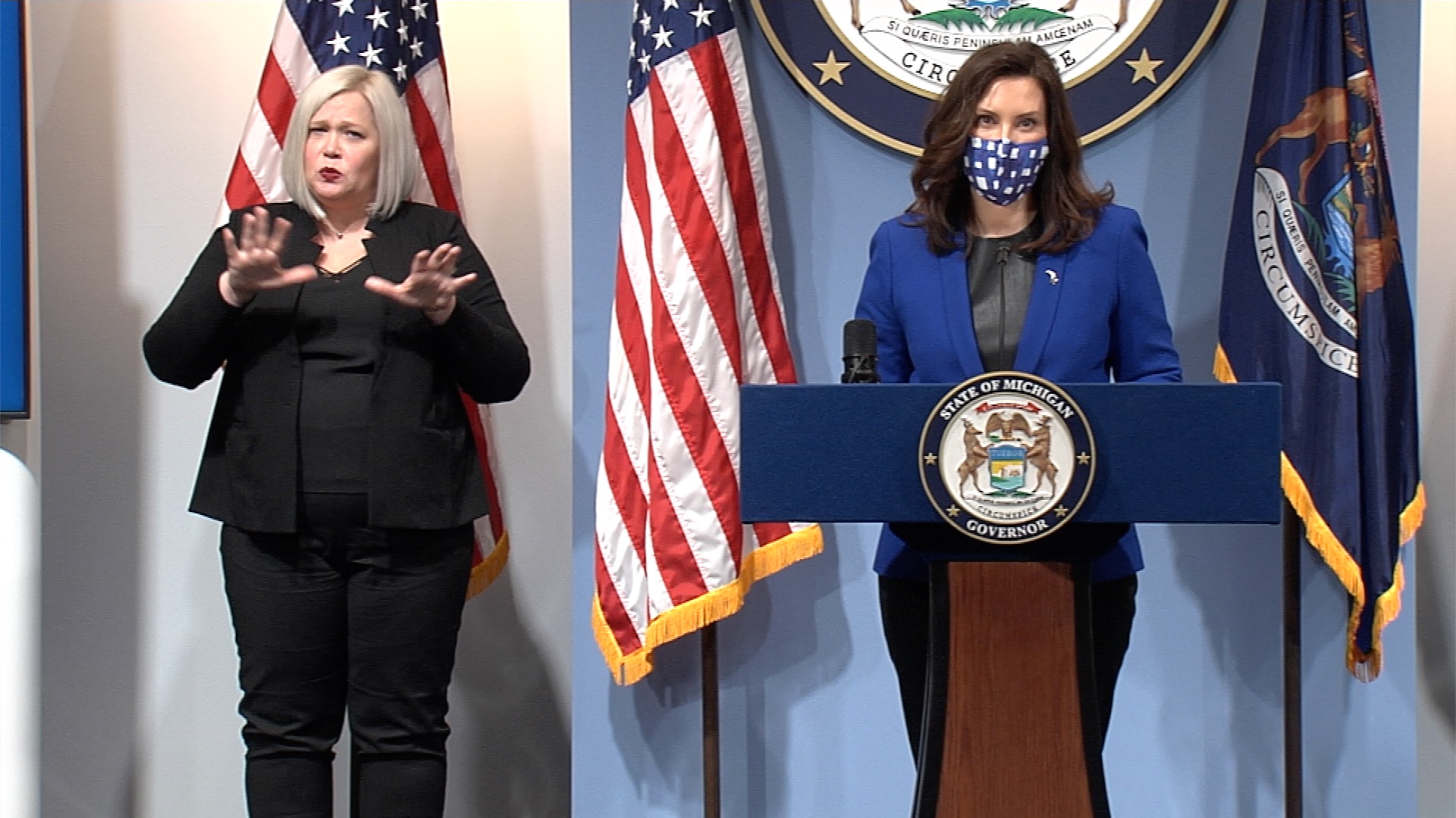 Gov. Whitmer Honors the Year Mark of First COVID Cases – 9&10 News