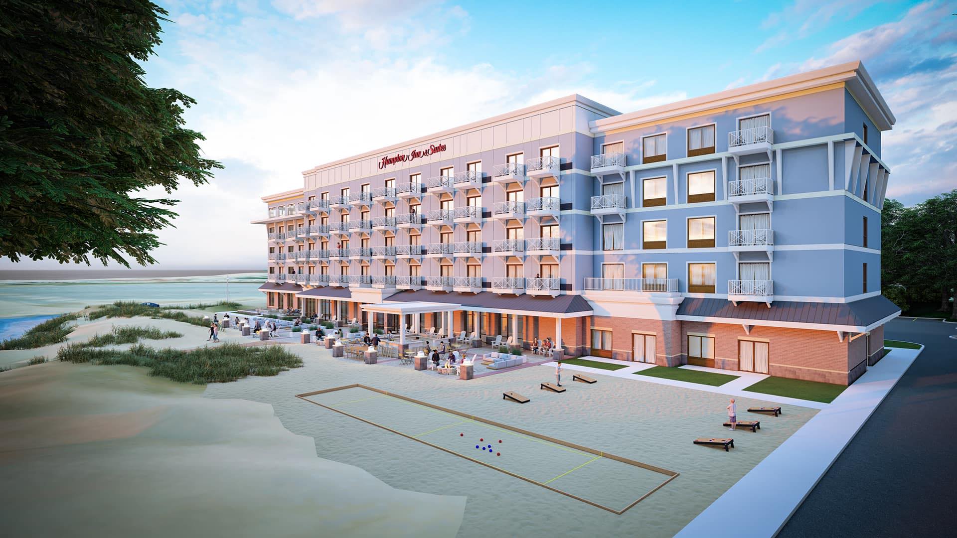 New Hampton Hotel In Manistee Includes Boat Launch and Restaurant ...