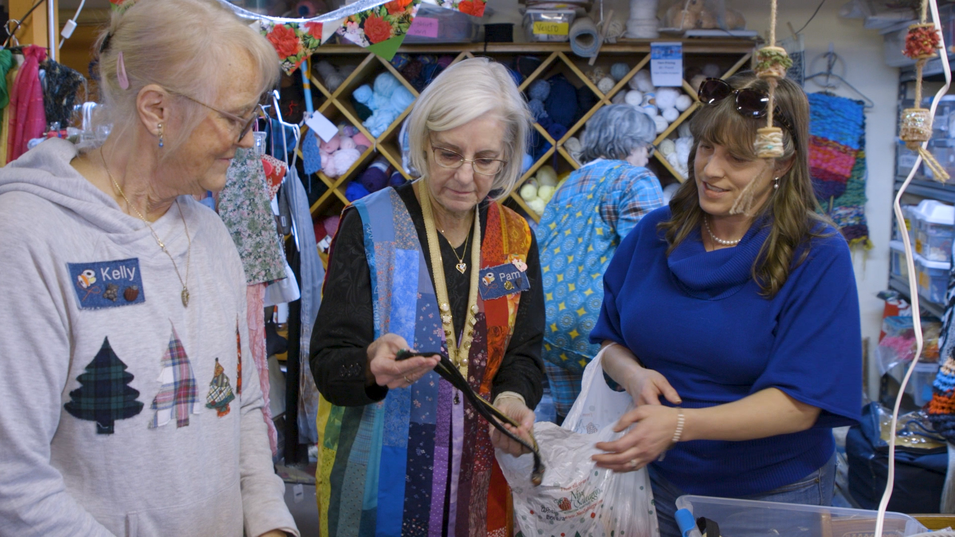 FiberShed reduces landfill waste by repurposing donated fabrics ...