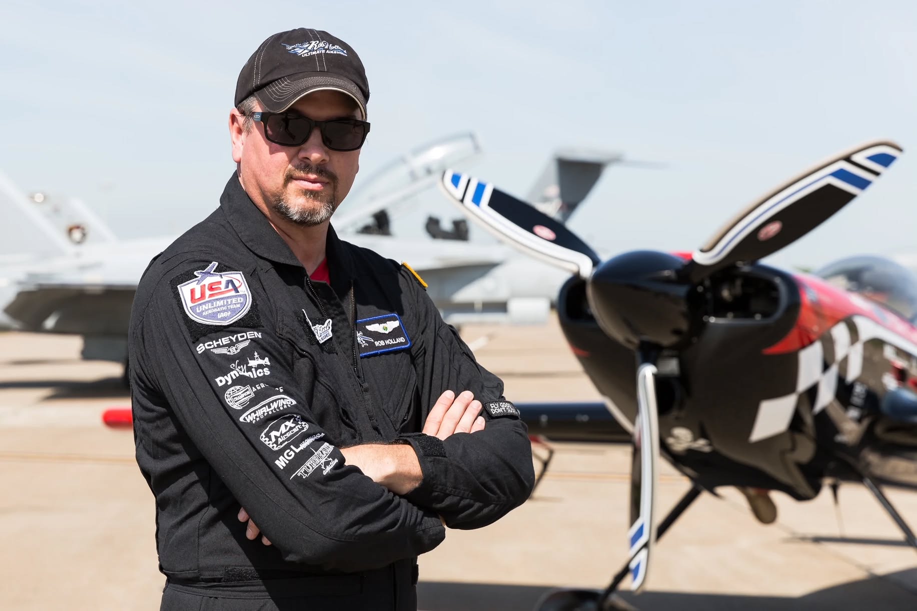 Air show community mourns loss of Rob Holland in Langley AFB accident ...