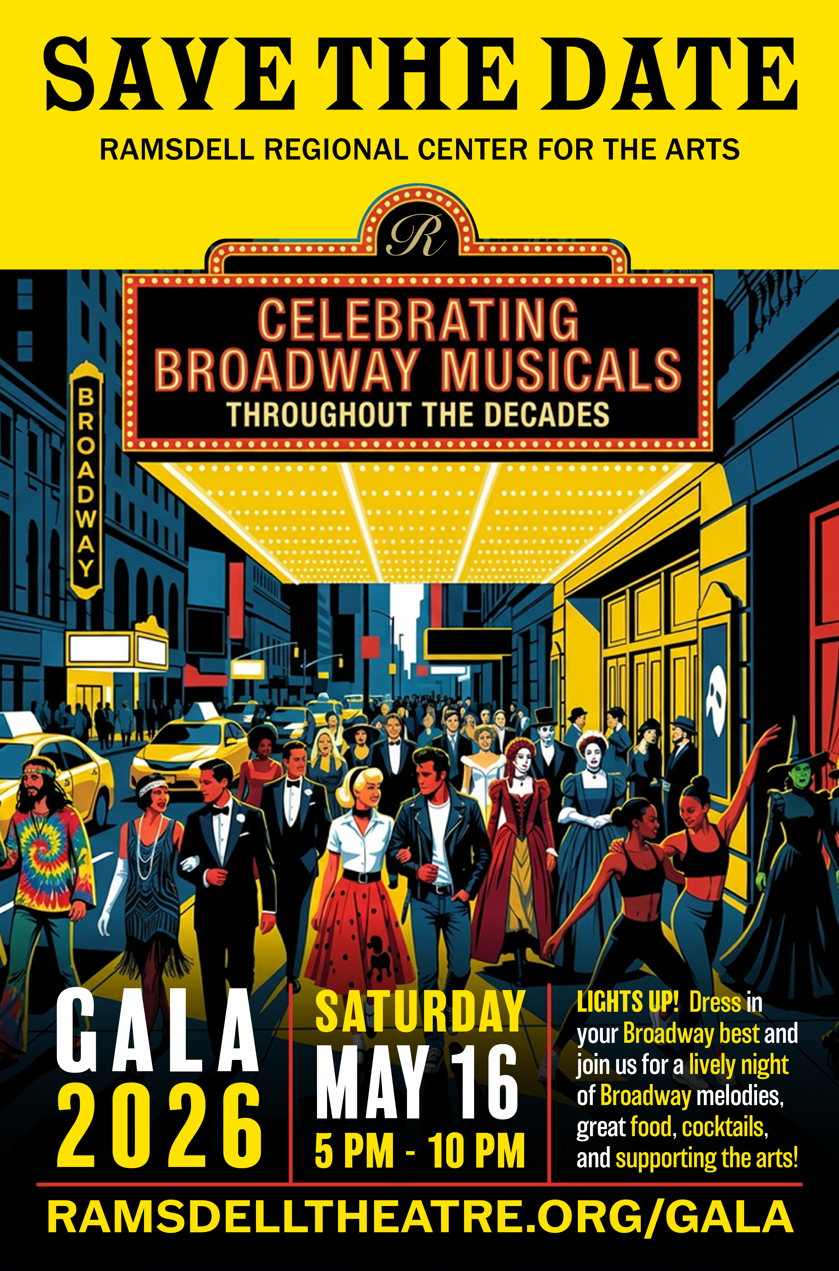 Broadway-themed gala fundraiser set for Ramsdell Theatre – 9and10News.com