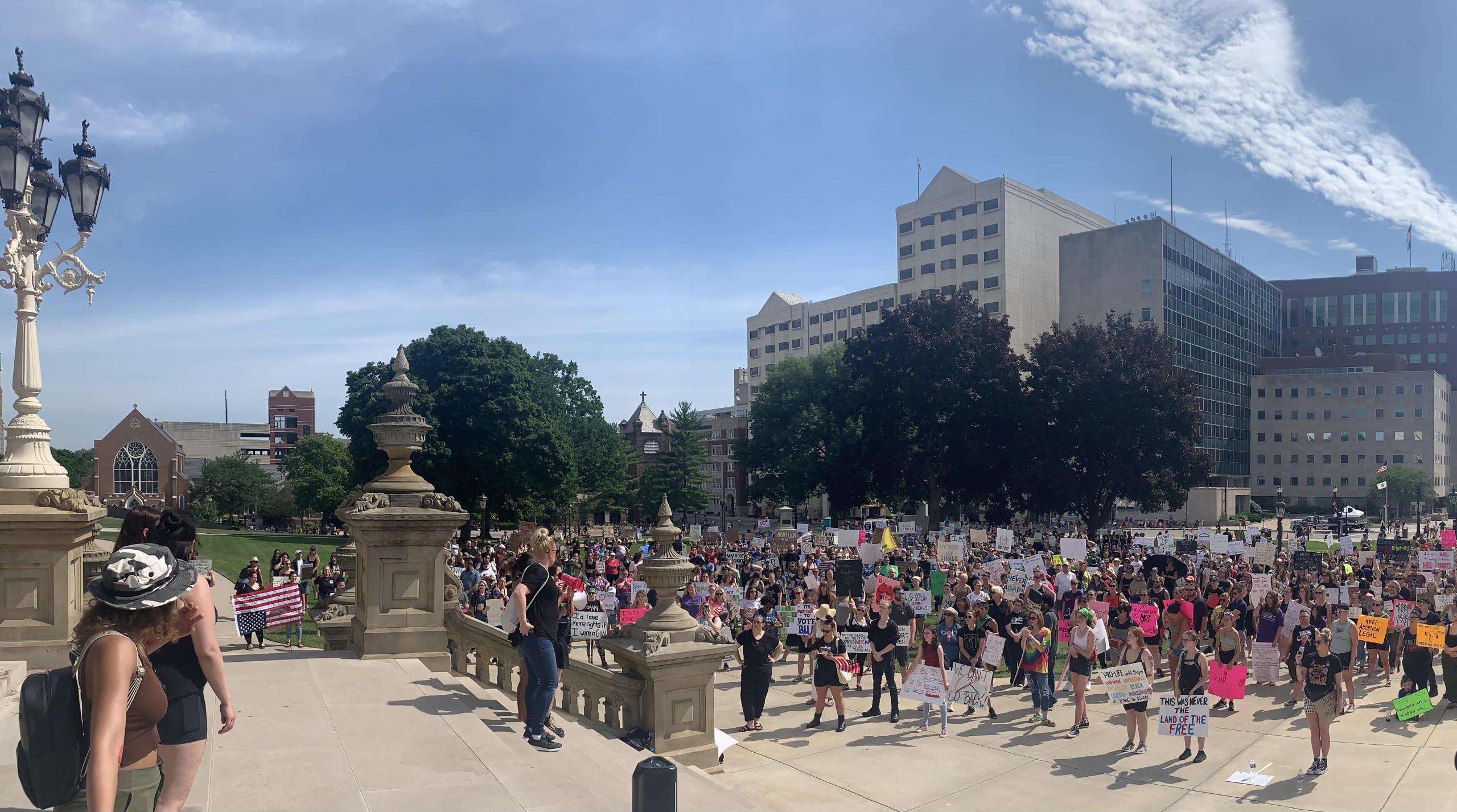 Thousands Gather on Fourth of July for Protest Following Overturning of ...