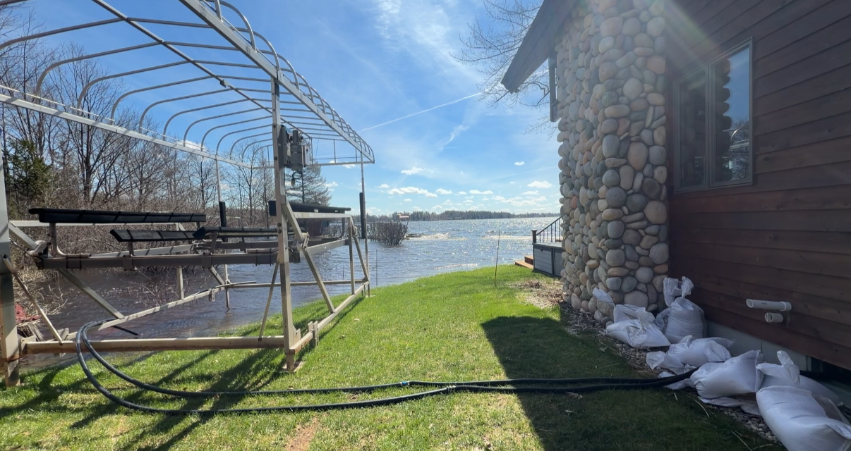 High lake levels strain Lake Mitchell sewer system, threatening ...