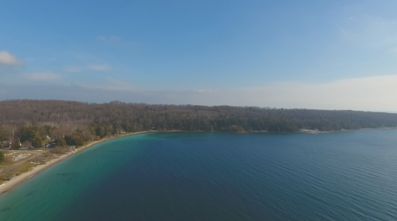 Northern Michigan From Above: Omena Bay – 9&10 News