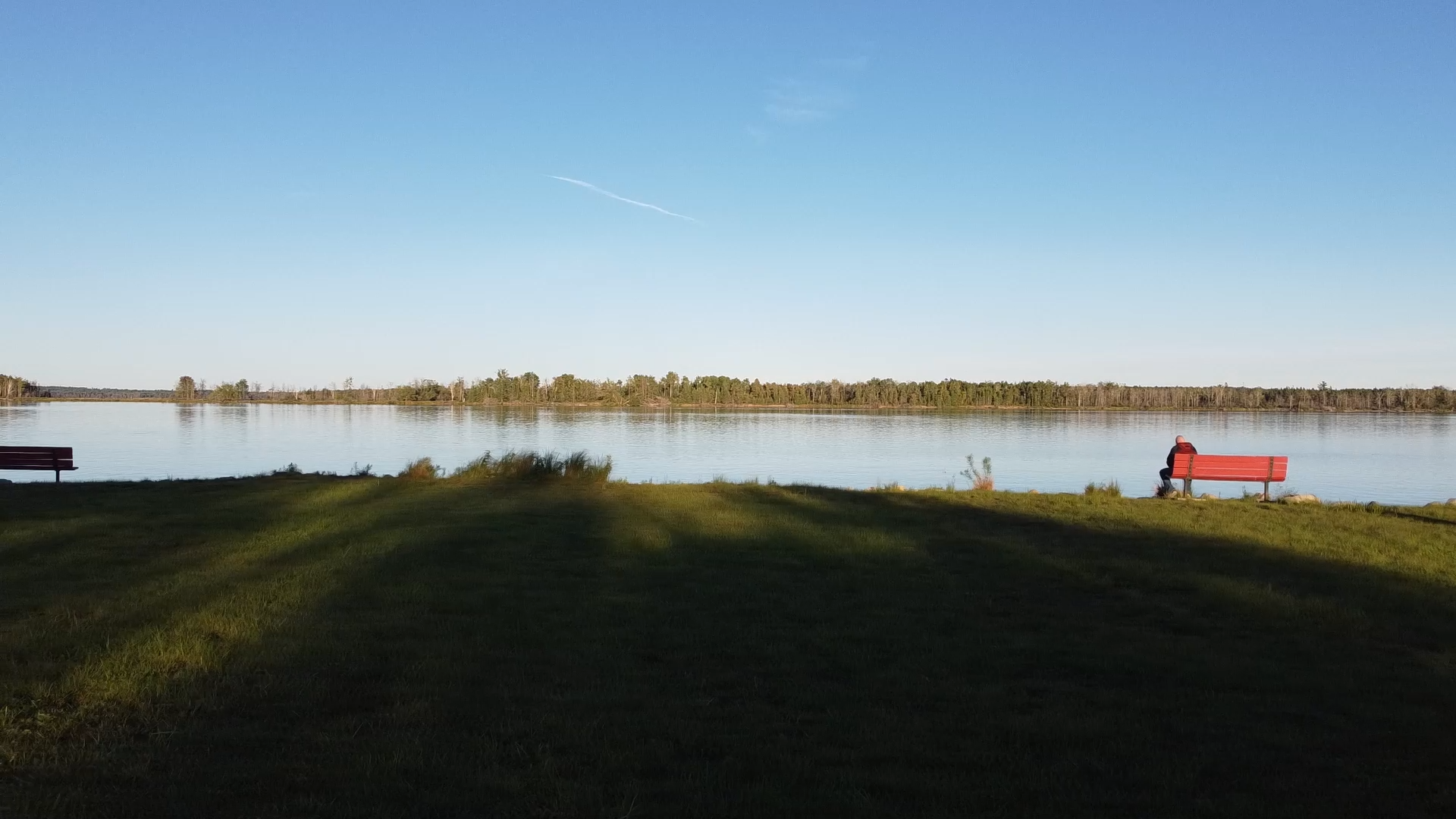 Northern Michigan From Above: Sunset Over Dunbar Park – 9&10 News