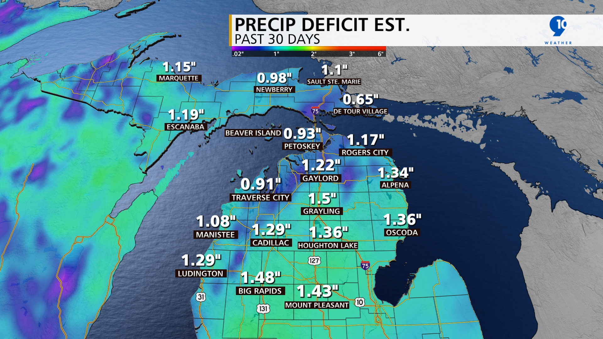 Fire and Drought: Looking at the Threat to Northern Michigan ...