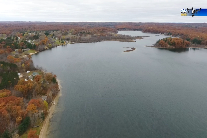 Northern Michigan From Above: Crooked Lake in Jennings – 9&10 News