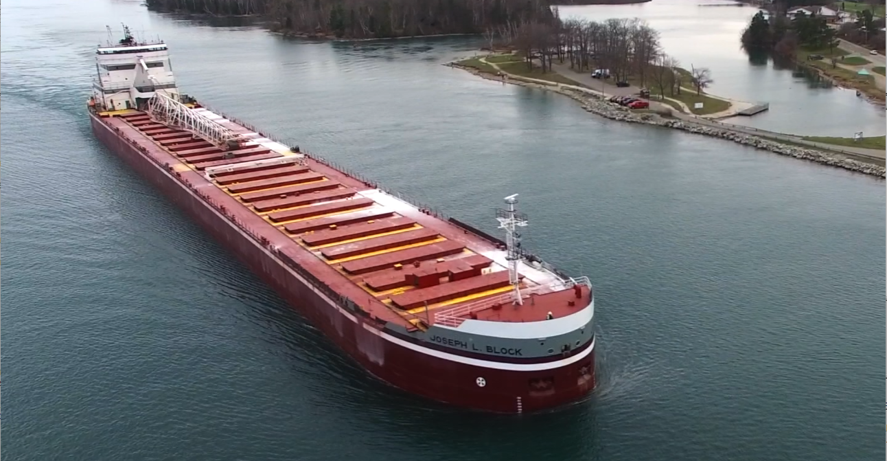 Northern Michigan From Above: The Joseph L. Block – 9&10 News