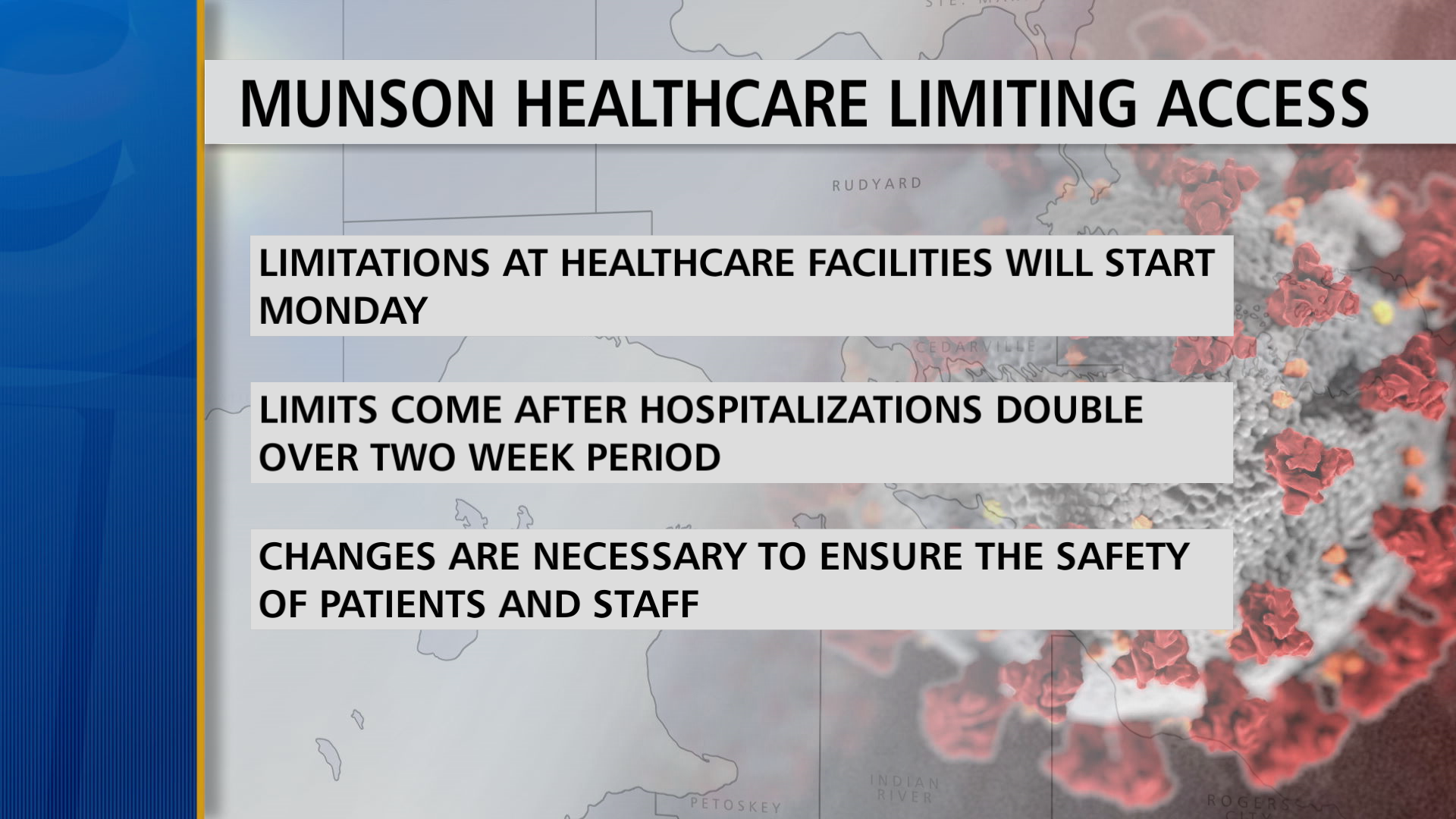 Munson Healthcare Limiting Access Due To Community Surge In Cases and ...