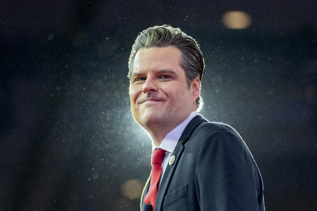 Trump says he will nominate Rep. Matt Gaetz to be attorney general ...