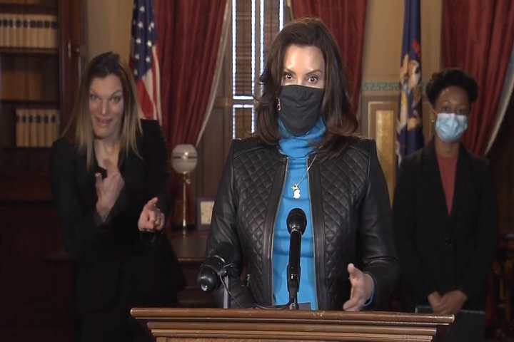 Gov. Whitmer to Address State With Health Department – 9&10 News
