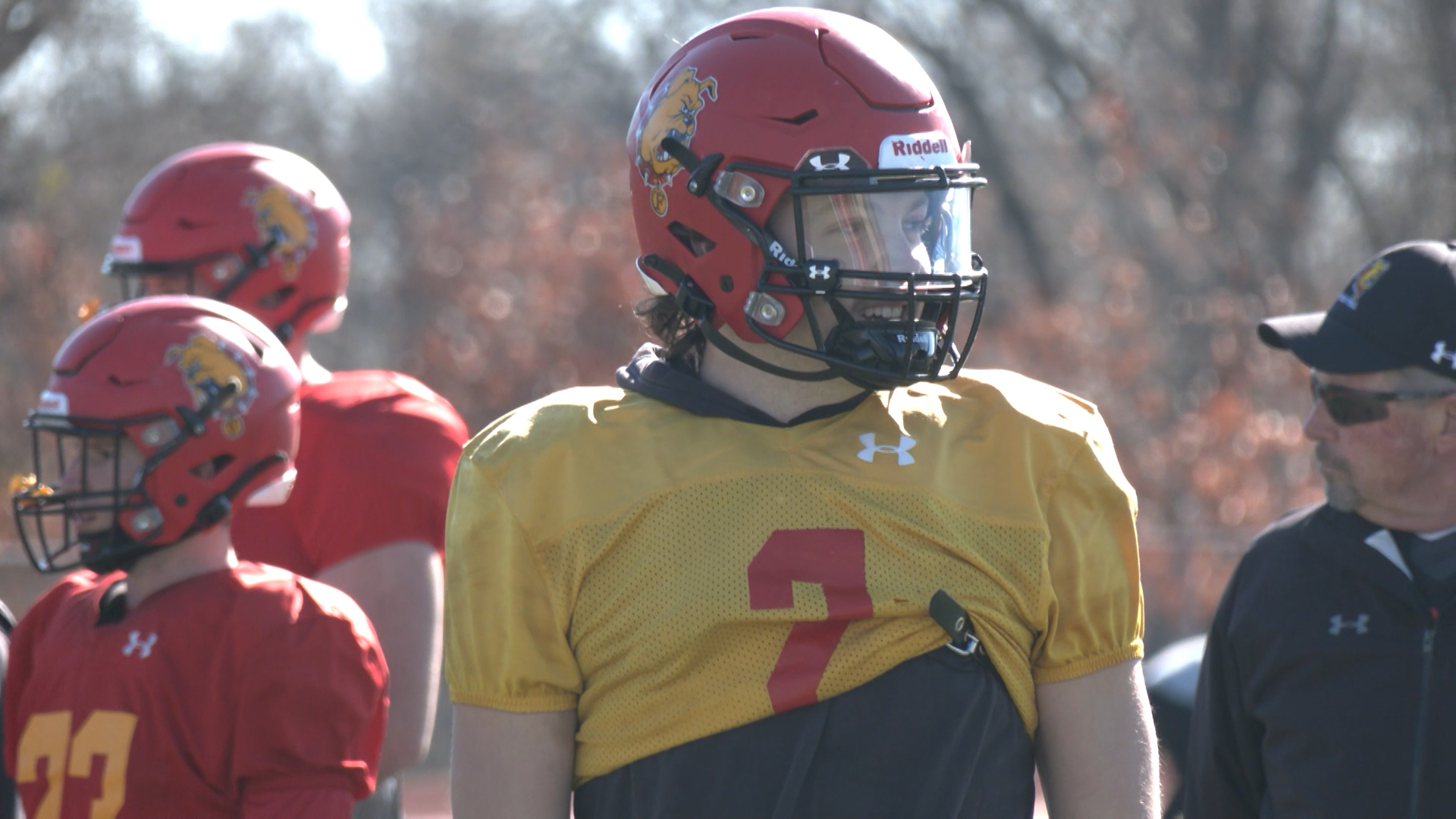Ferris State Senior Evan Cummins Changes Positions, Keeps Contributing ...