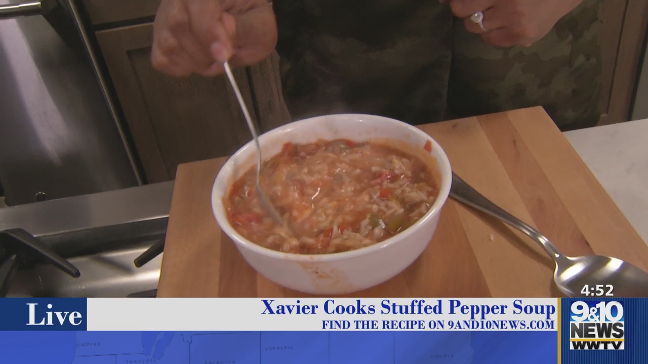 Xavier Cooks: Stuffed Pepper Soup – 9&10 News