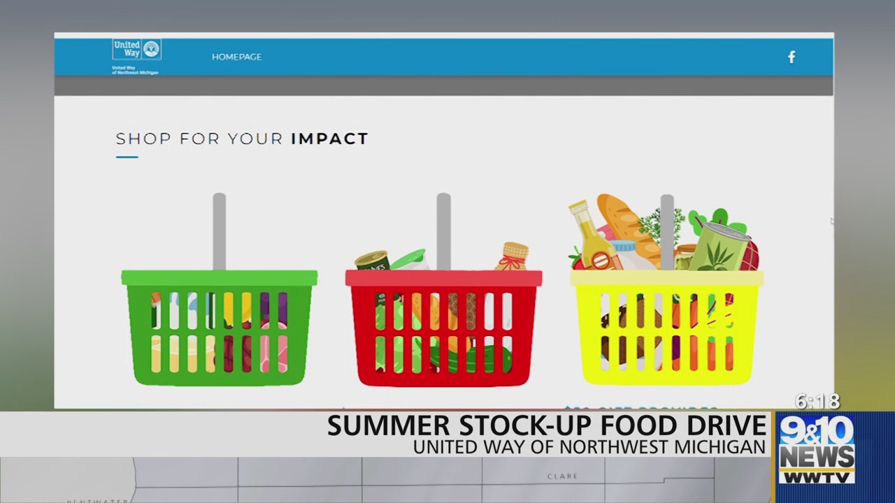 United Way of Northwest Michigan Kicks Off Summer Stock Up Food Drive ...