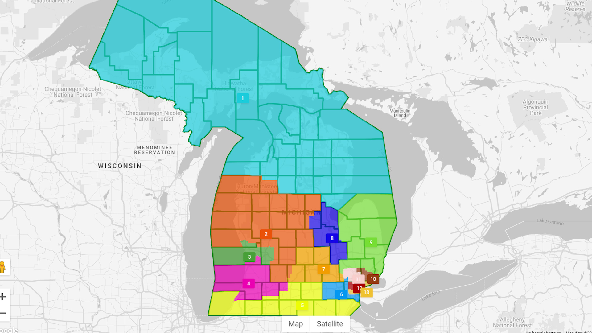 Redistricting Commission Approves New Congressional Map – 9&10 News