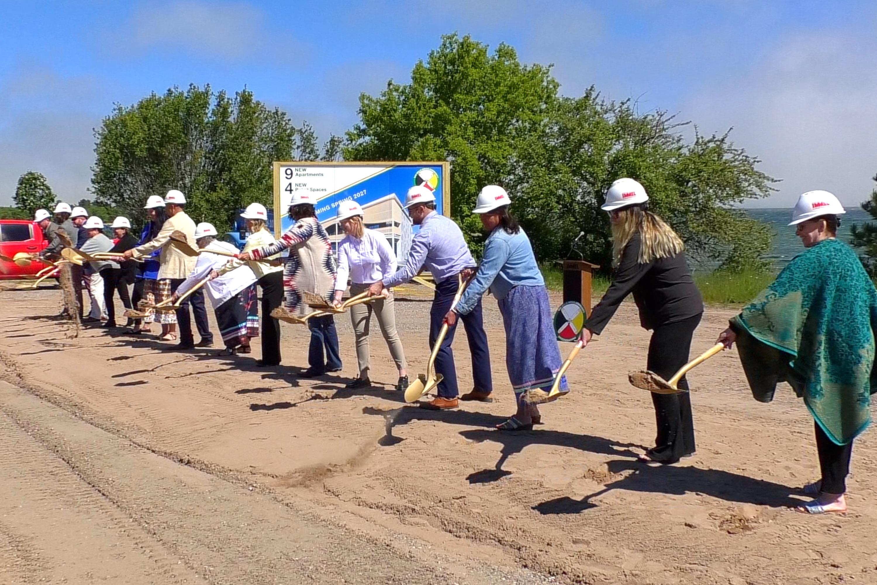 Bay Mills Indian Community breaks ground on $8 million facility ...