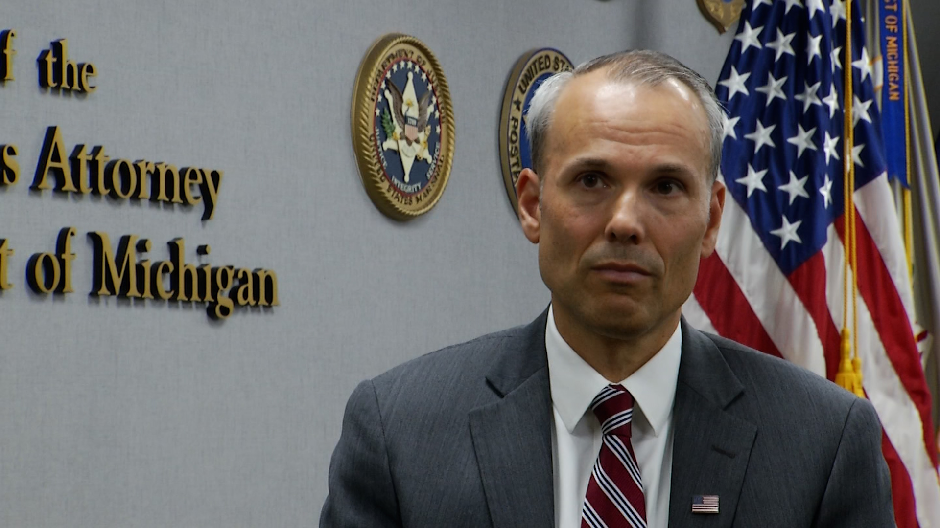 U.S. Attorney Mark Totten discusses efforts to address issues facing ...