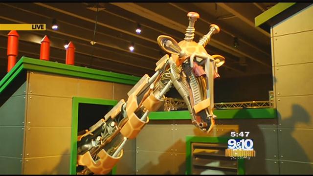 MTM On The Road: The Robot Zoo at Grand Rapids Public Museum – 9&10 News