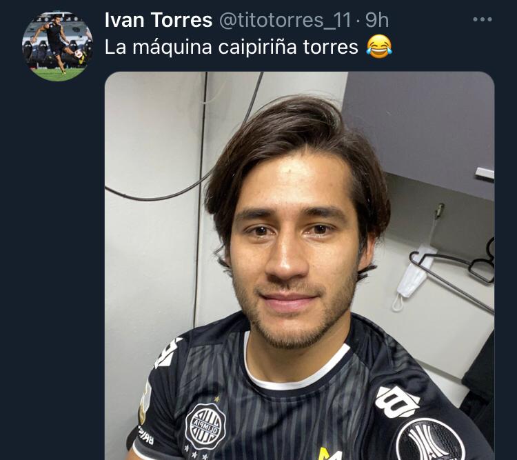 “La máquina caipiriña Torres”, la dedicatoria de Iván Torres - Olimpia - ABC Color